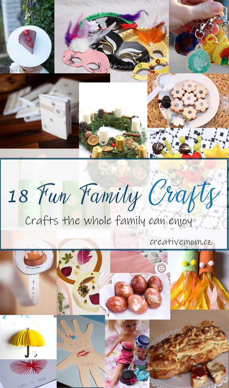 18 Fun Family Crafts - The Creative Mom