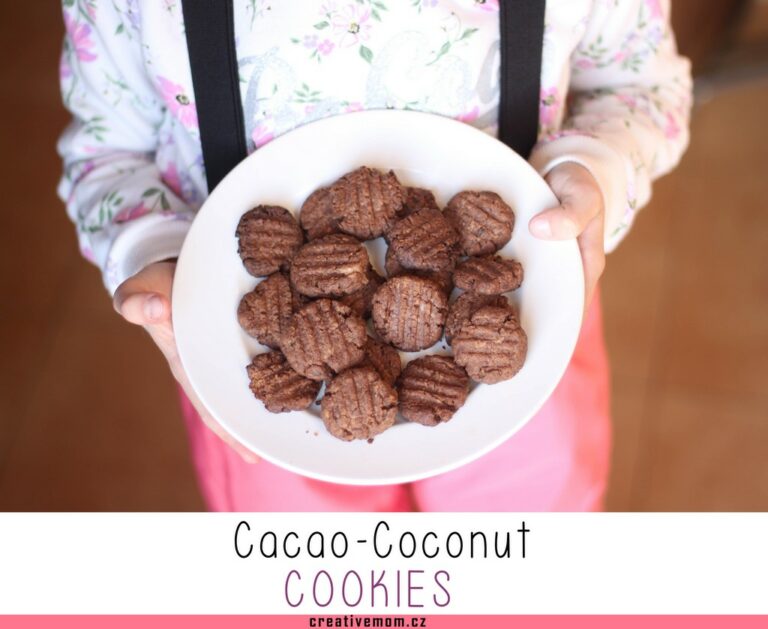 Cacao-Coconut Cookies - The Creative Mom